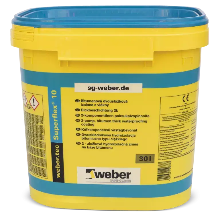Masa polimerowo-bitumiczna weber.tec Superflex 10 – sposób na skuteczną ...